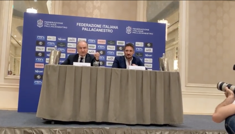 Italbasket, in corso a Milano la presentazione di Gianmarco Pozzecco ... Italbasket, in corso a Milano la presentazione di Gianmarco Pozzecco ...