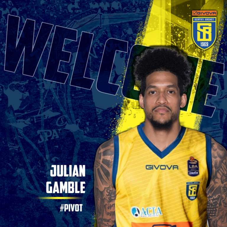 Givova Scafati officially signs Julian Gamble - Sportando Givova Scafati officially signs Julian Gamble - Sportando